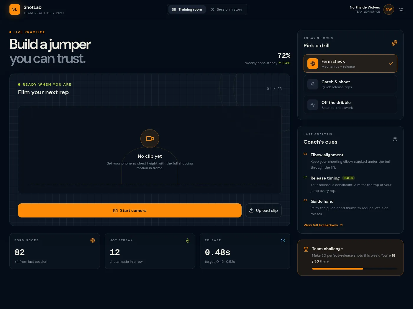 AI Shooting Trainer 2K27