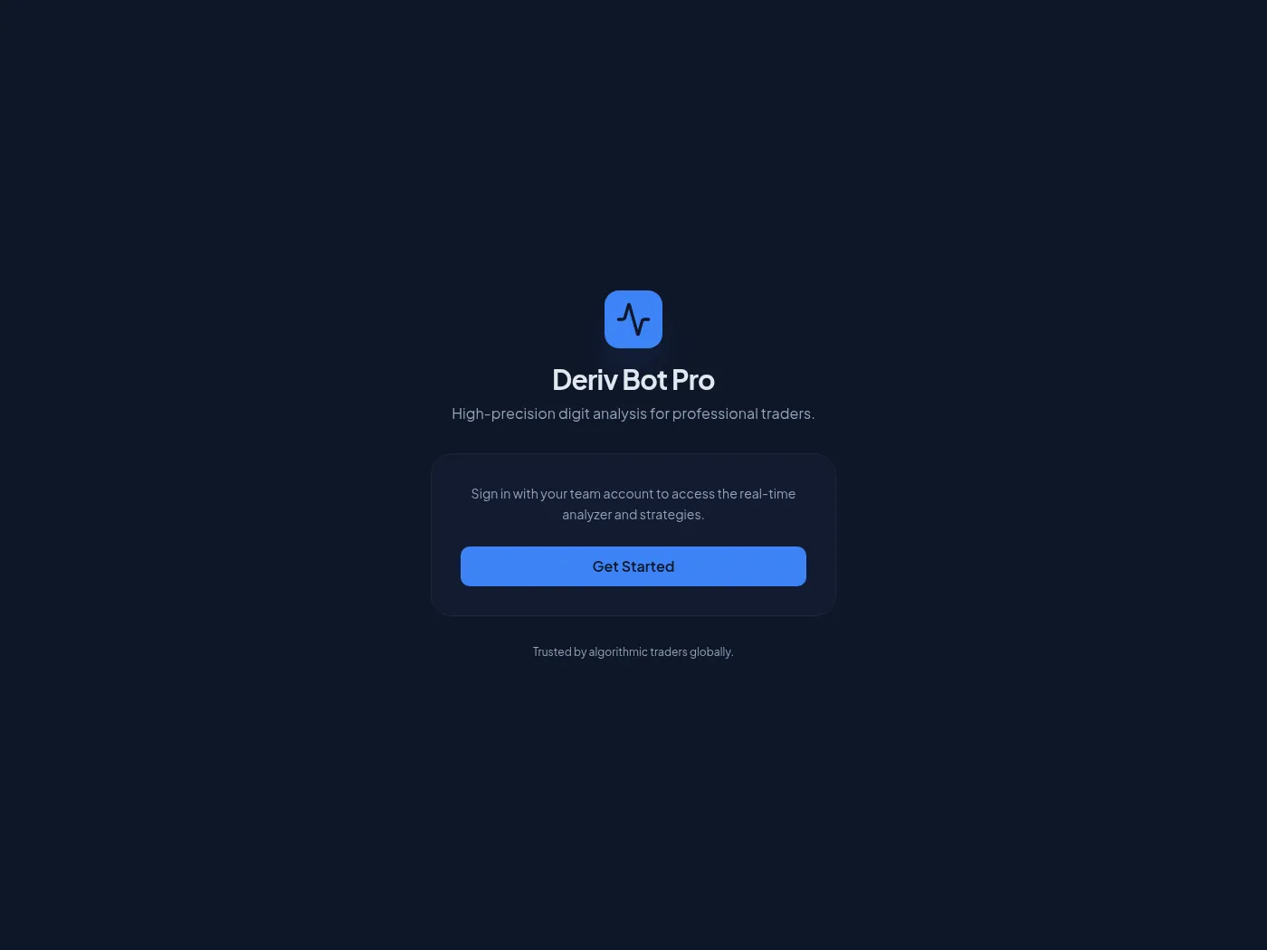 Deriv Bot Pro Analyzer