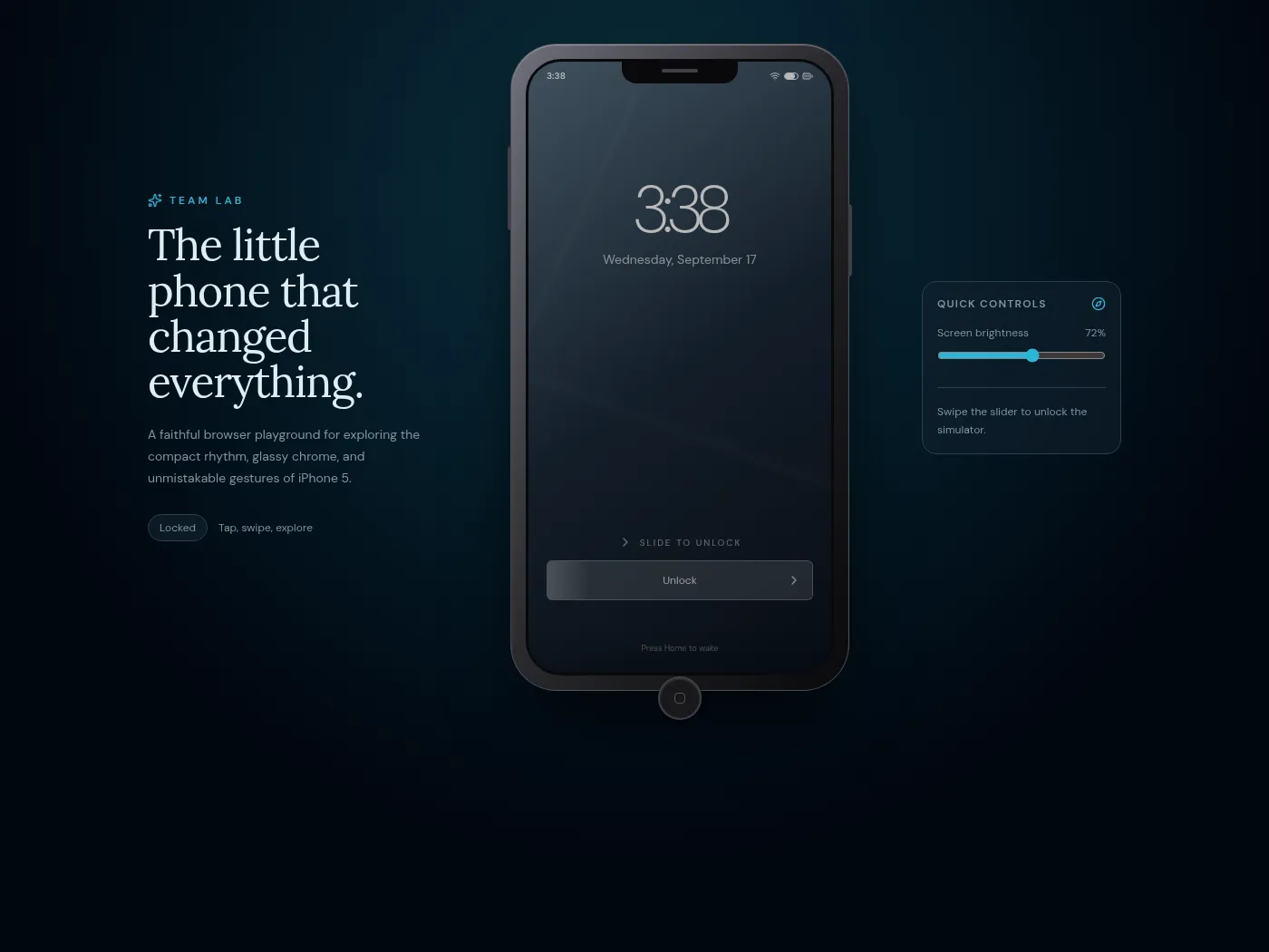 iPhone 5 Web Simulator