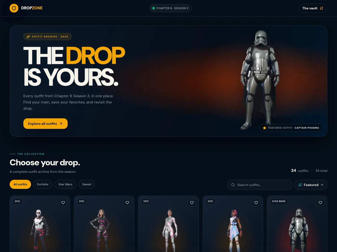 OG Fortnite Skins Sim