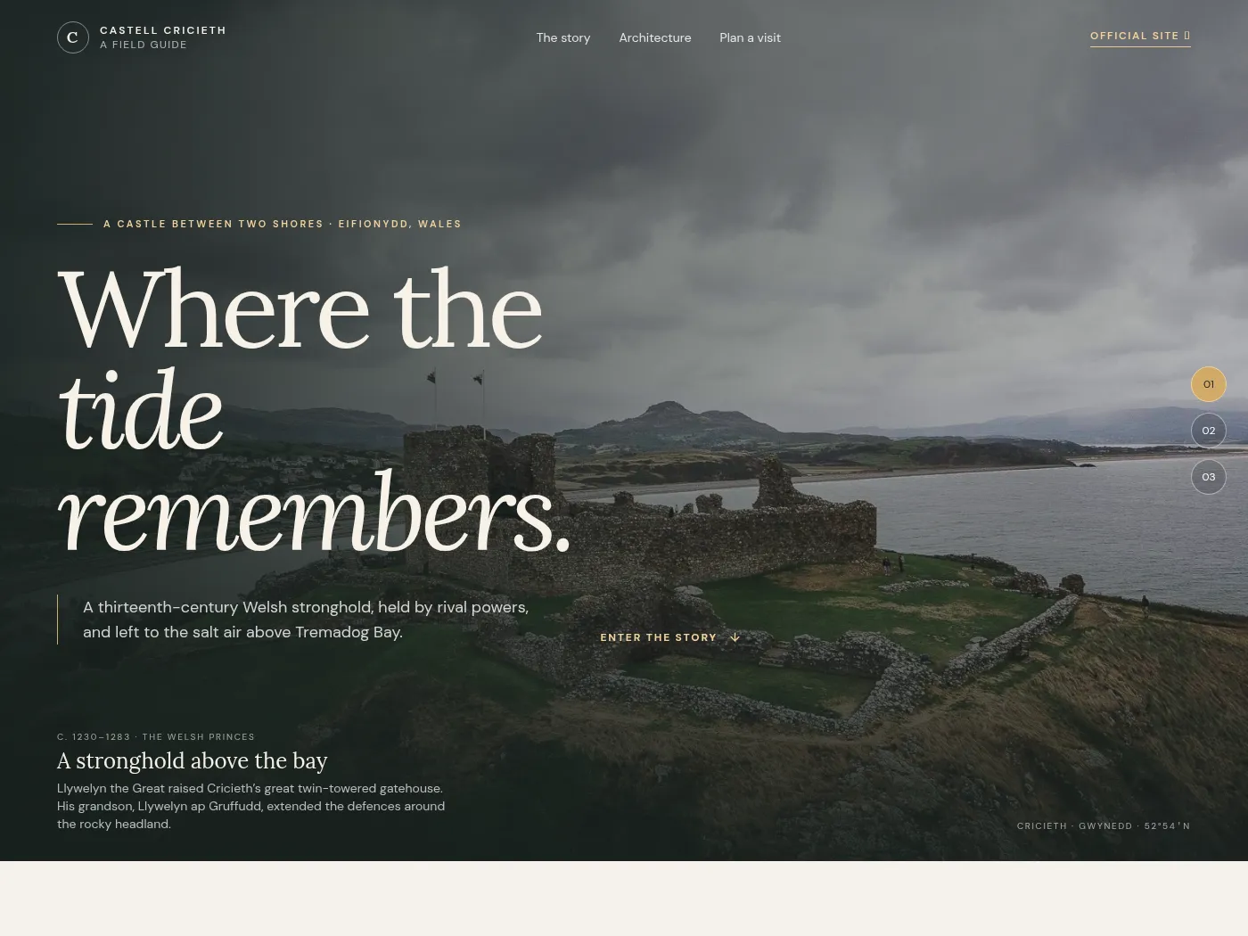 Criccieth Castle Explorer