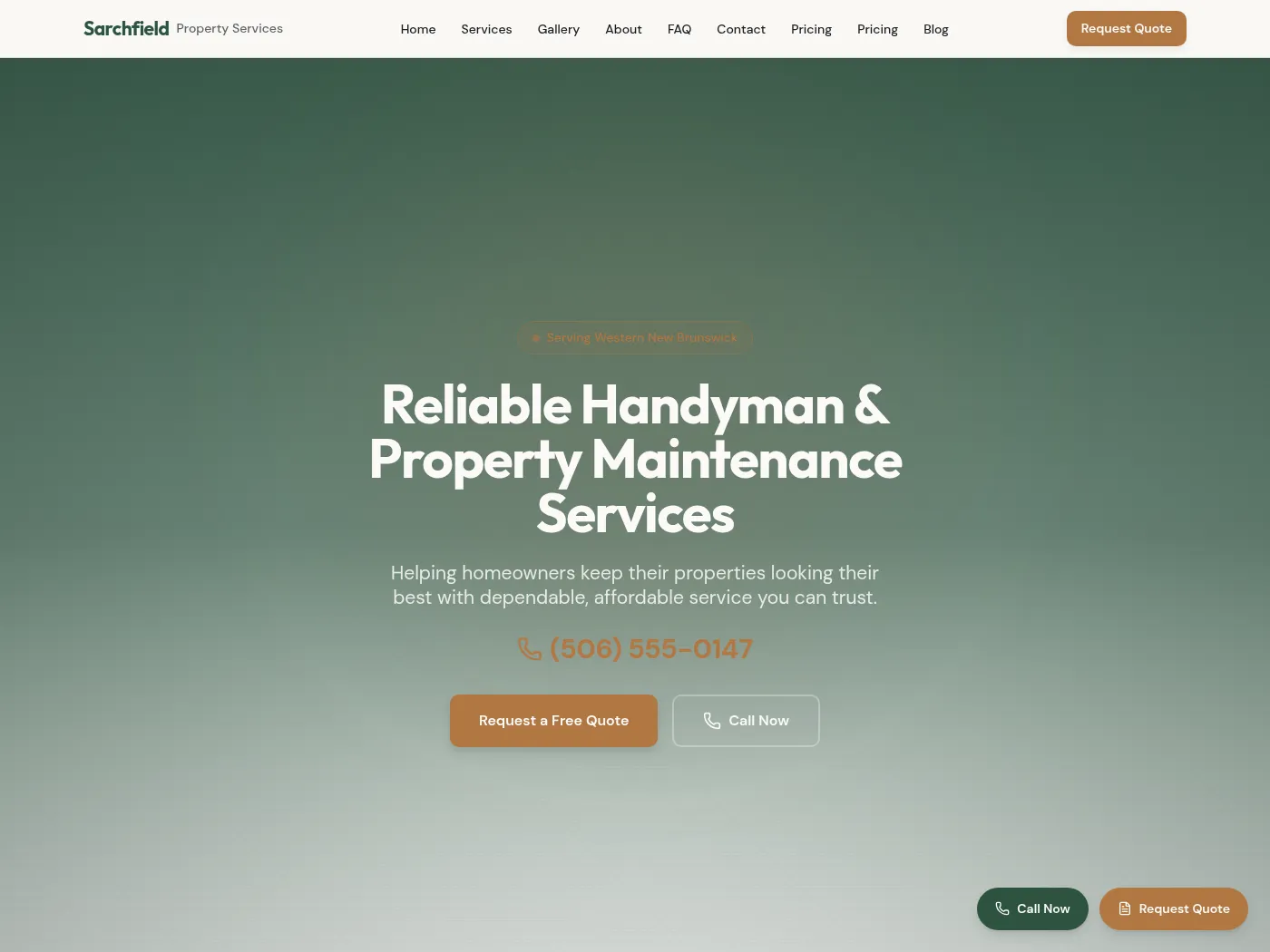HandyHome Pro Website