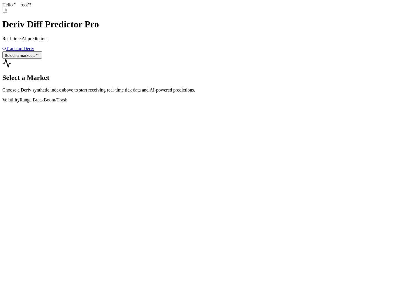Deriv Diff Predictor Pro