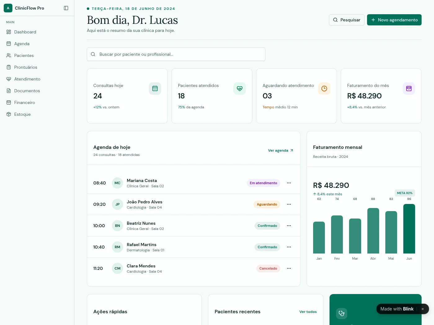 ClinicFlow Pro