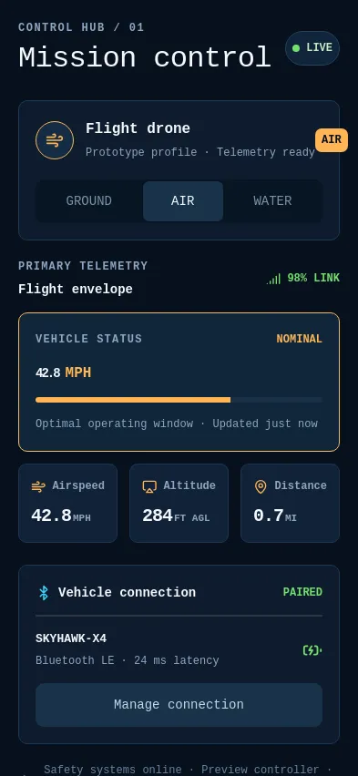 Universal Drone Control Hub