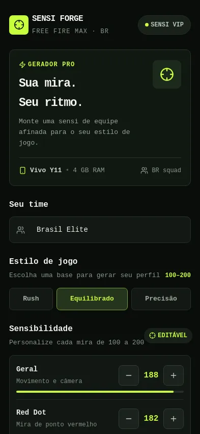Pro Sensitivity Generator