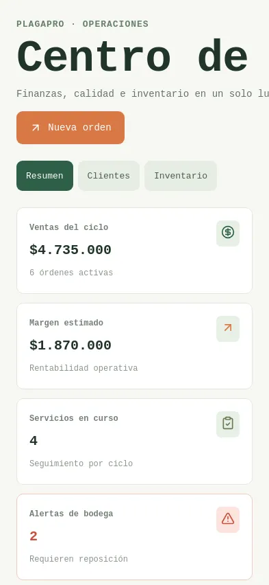 PlagaPro Mobile Suite