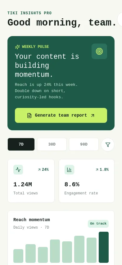 Tiki Insights Pro