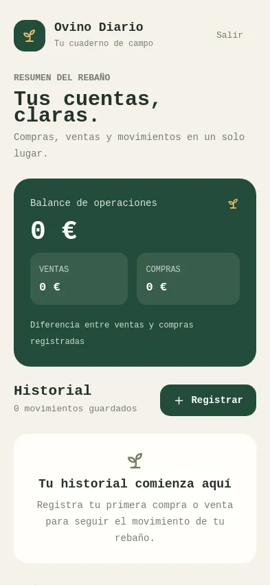SheepTrade Logbook