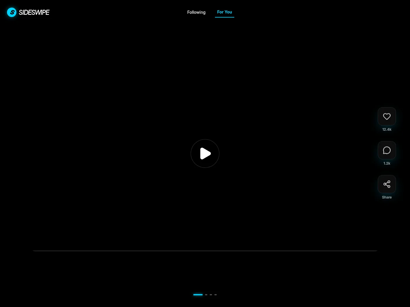 SideSwipe Video Feed