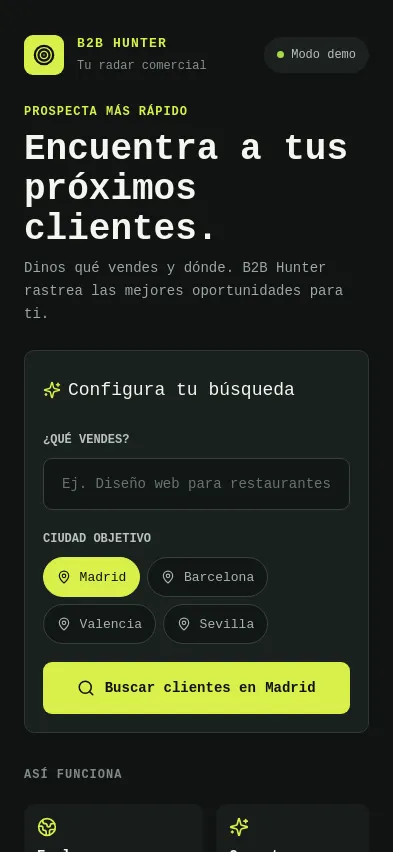 B2B Hunter App