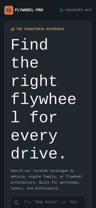 Flywheel Catalogue Pro