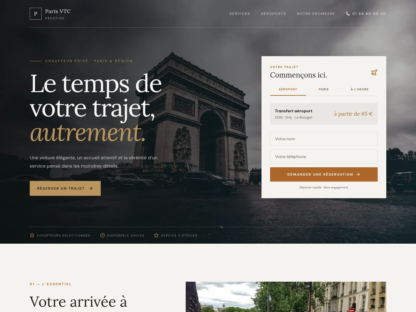Paris VTC Prestige