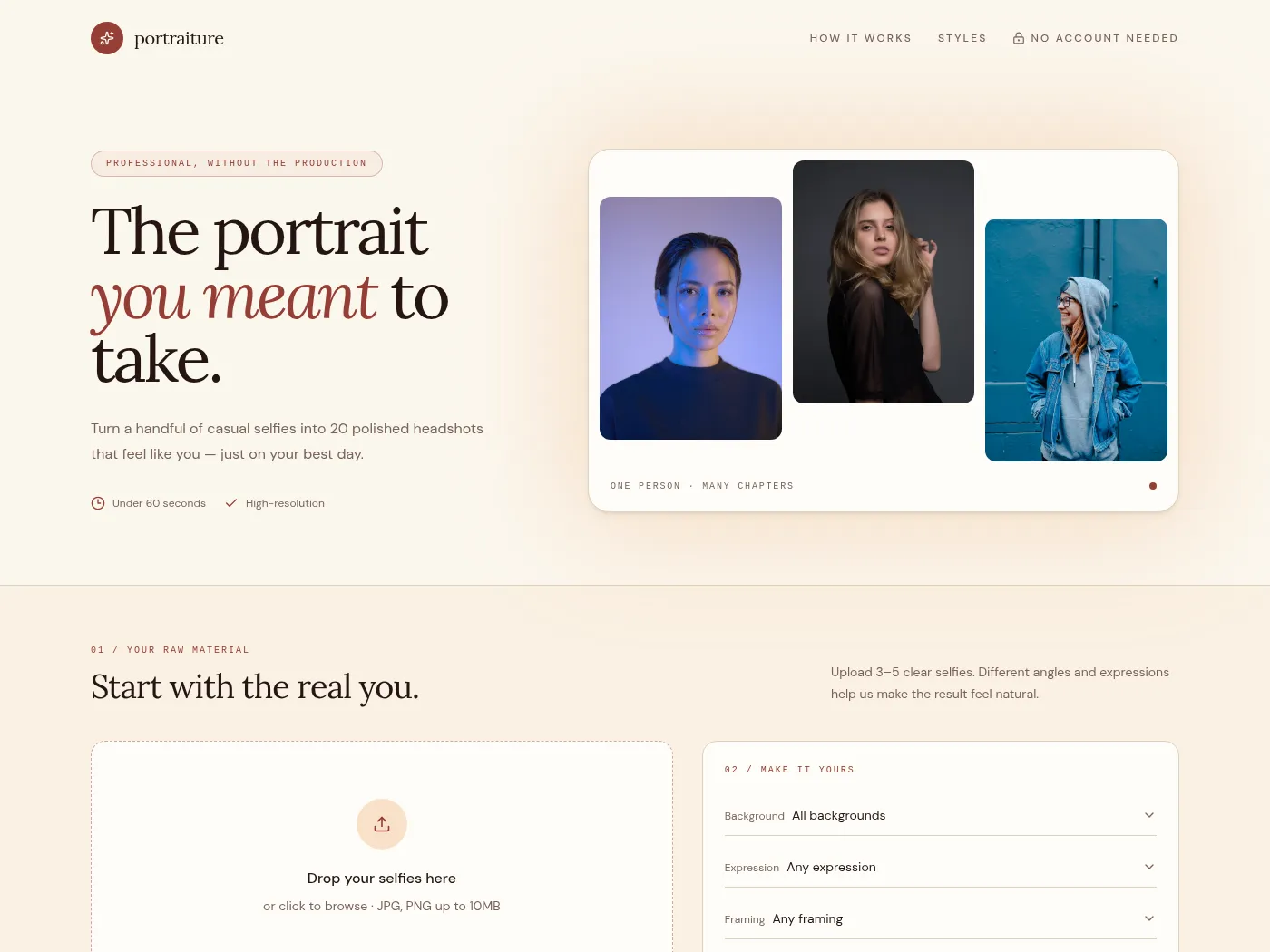 AI Headshot Studio