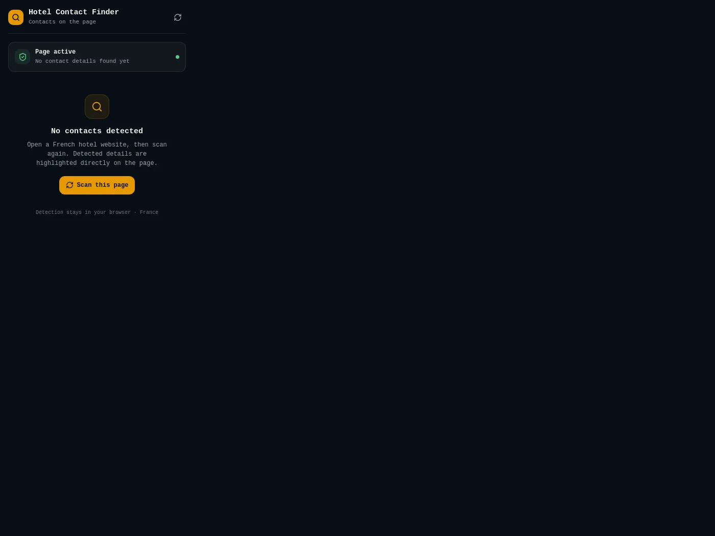 Hotel Contact Finder