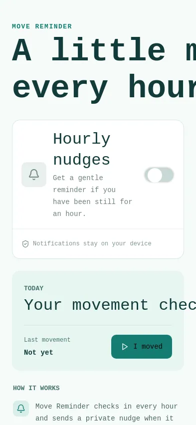 Move Reminder