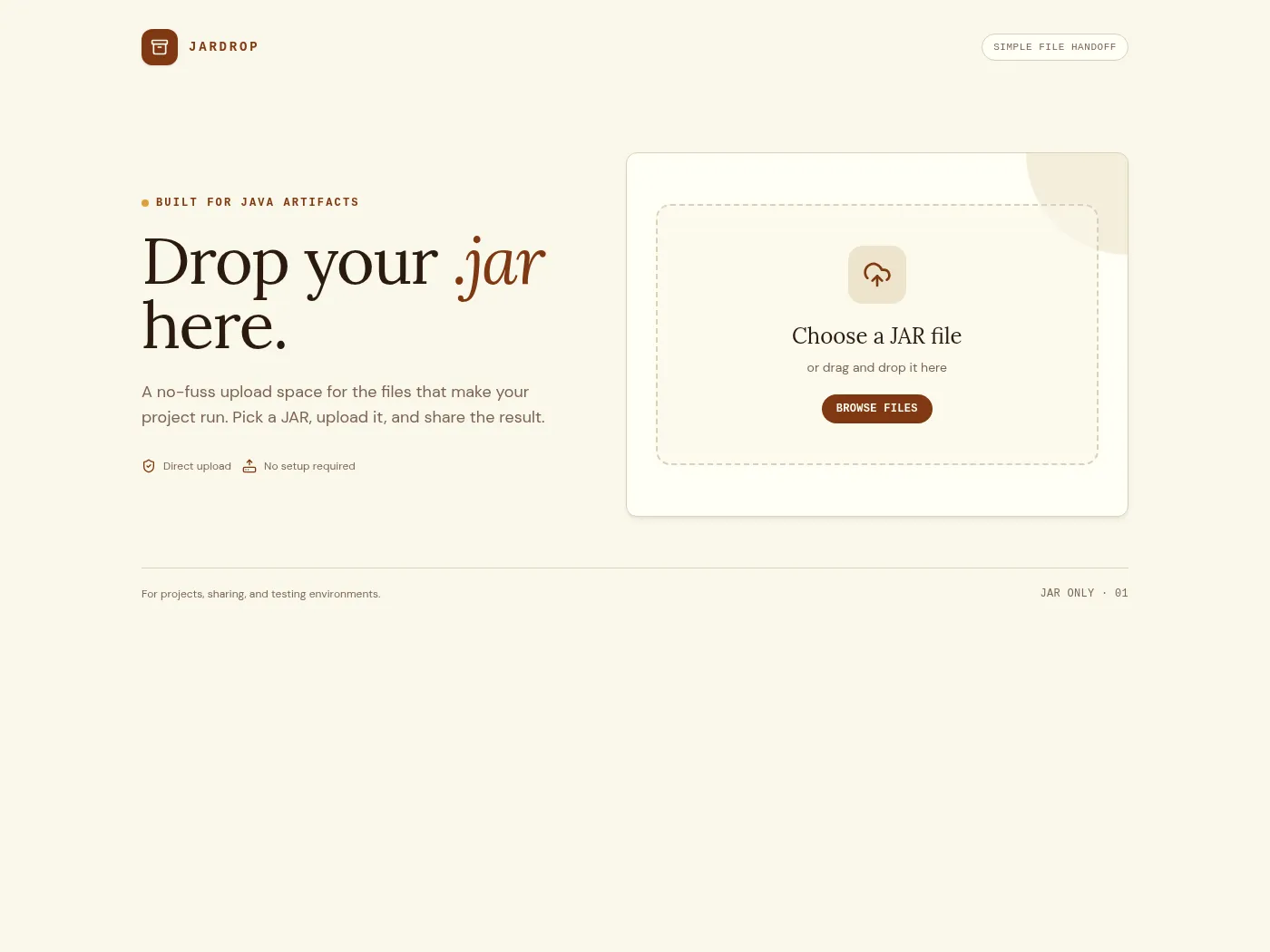 JAR File Uploader