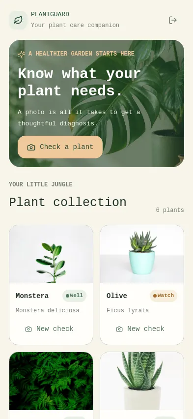 PlantGuard AI Mobile