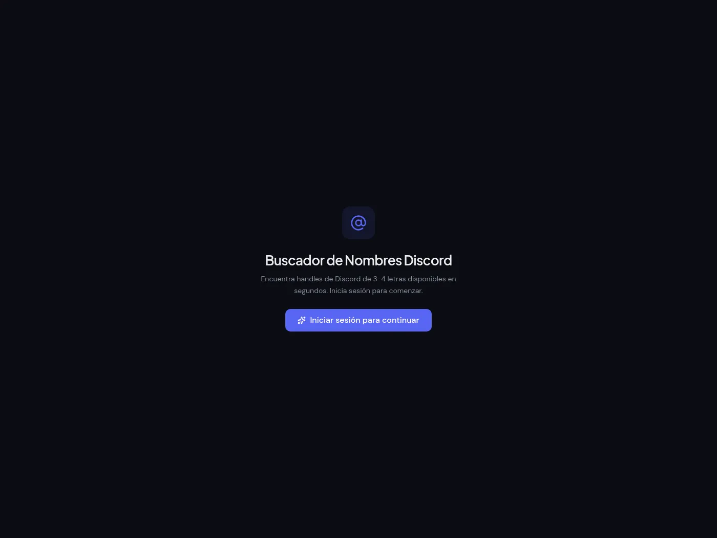 Discord Username Finder