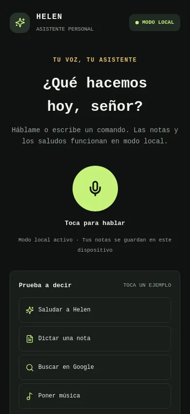 Helen Voice Assistant