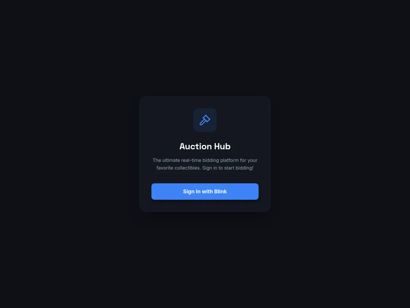 Live Collectibles Auction Hub