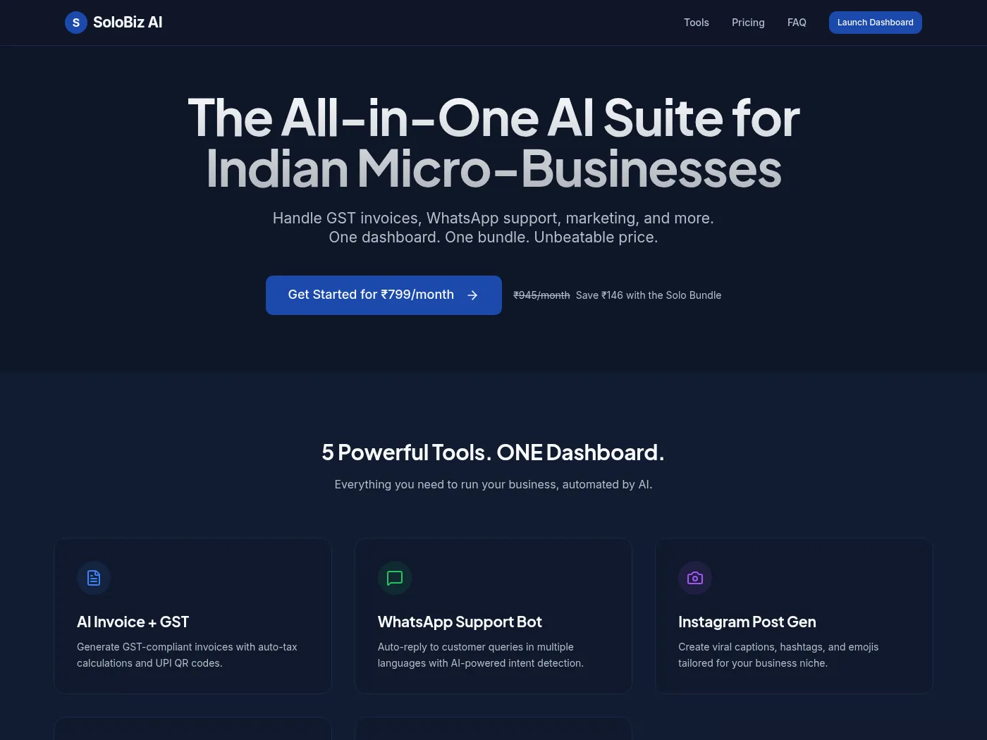 SoloBiz AI Suite