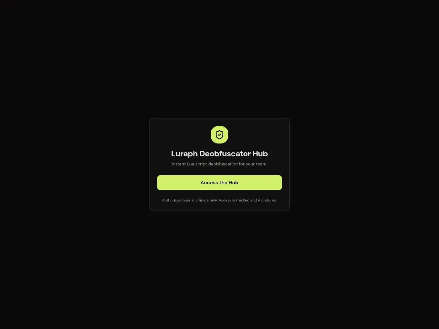 Luraph DeObfuscator Hub