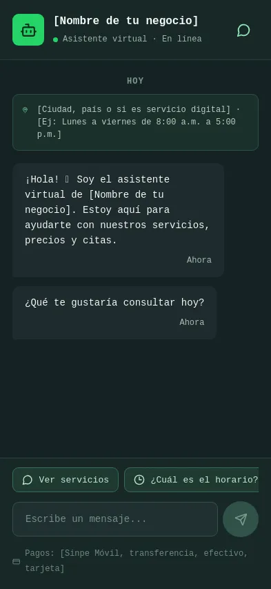 WhatsApp Cliente Asistente