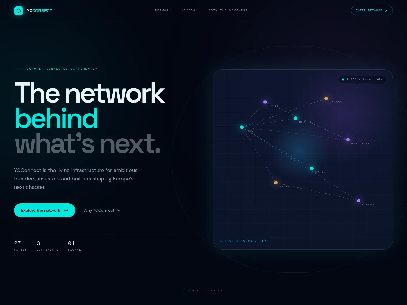 YCConnect Futuriste