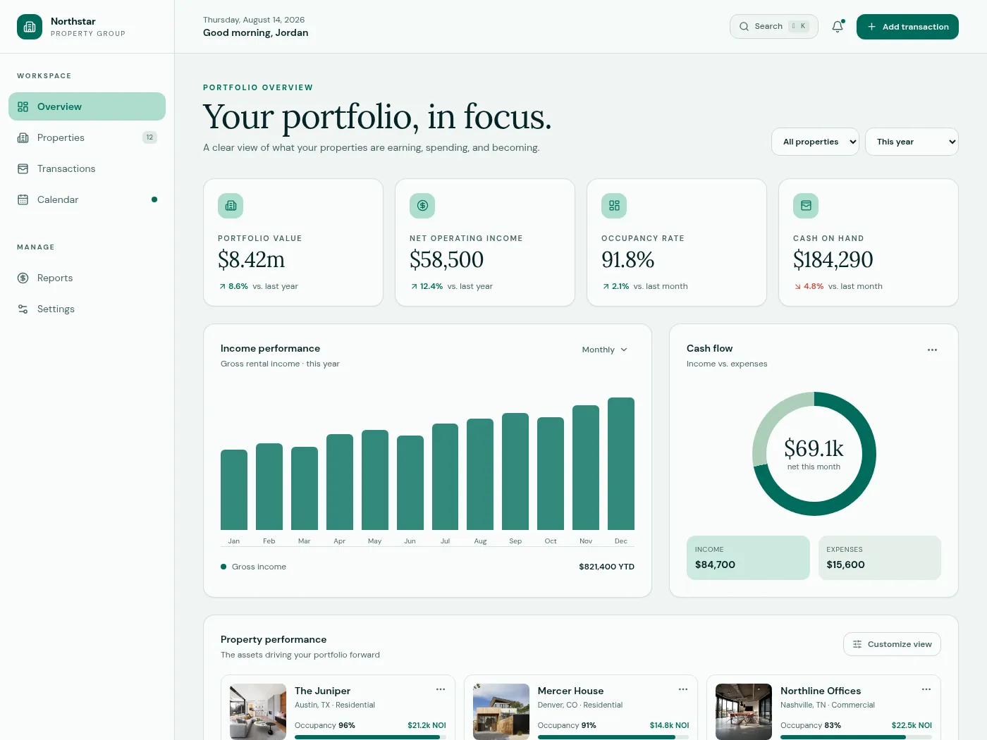 Portfolio Property Manager