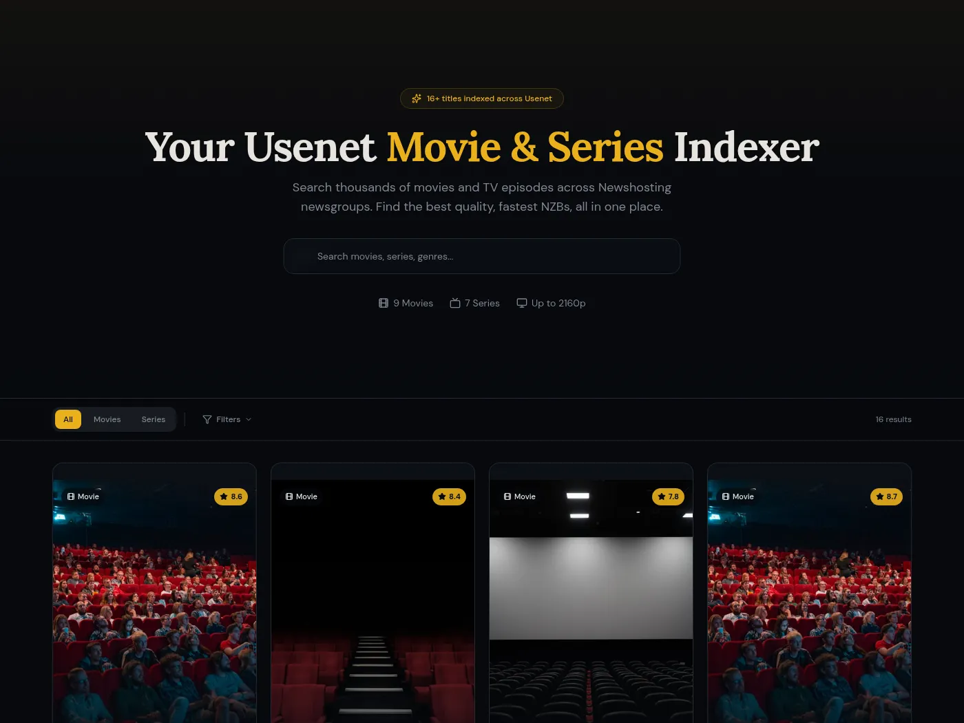 Usenet Movie Indexer