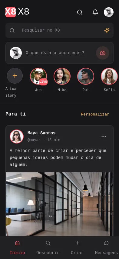 X8 Super Social Network