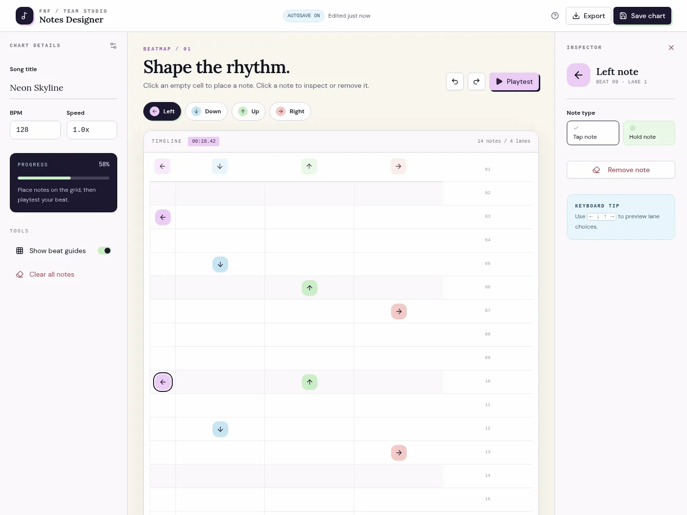 FNF Notes Designer