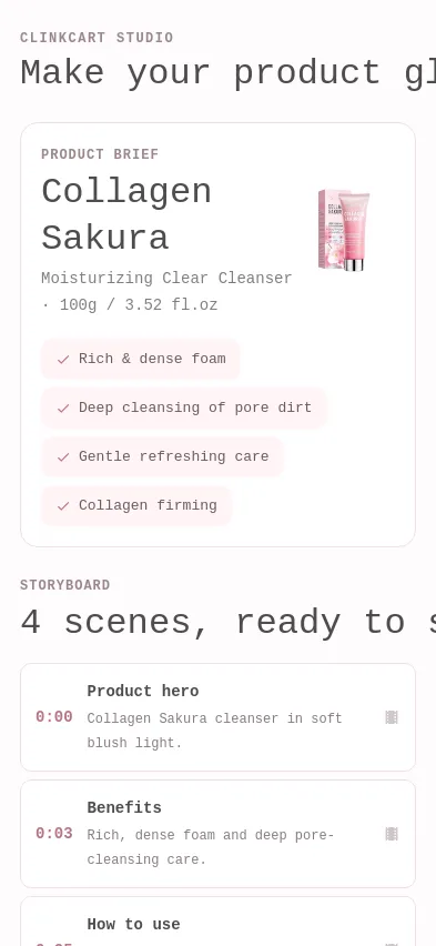 ClinkCart Ad Video App