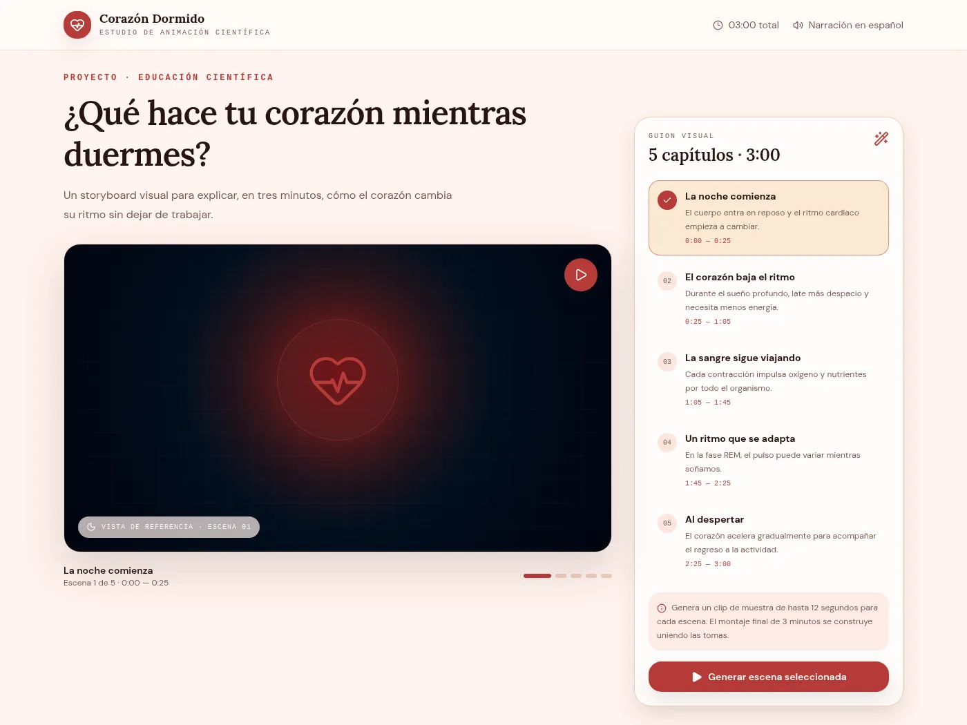 Corazón Dormido Video