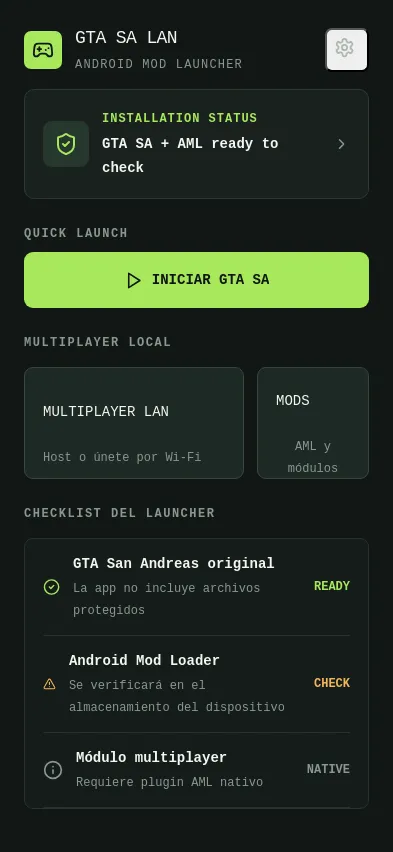 GTA SA LAN Launcher