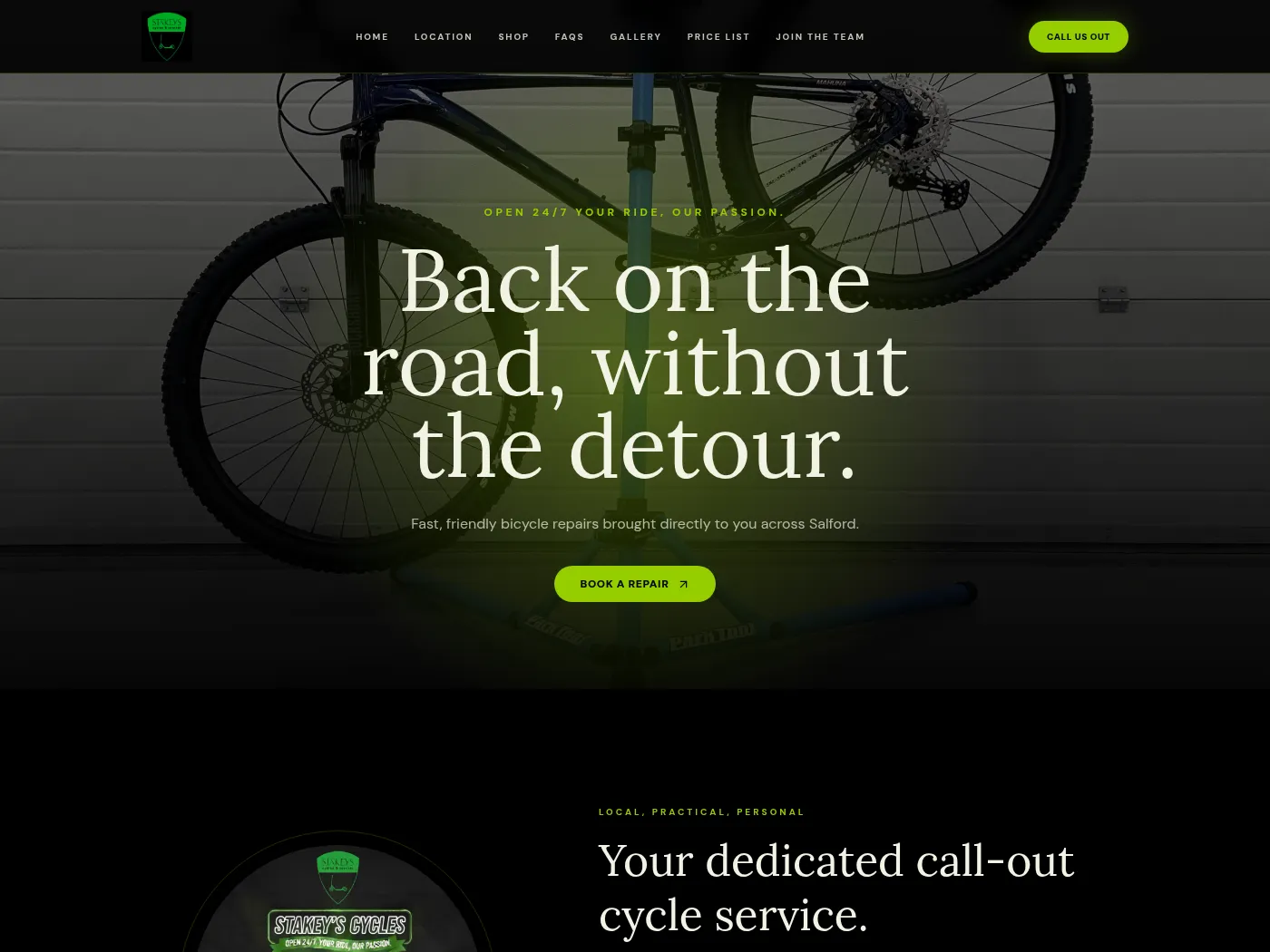 Stakey's Cycles Hub