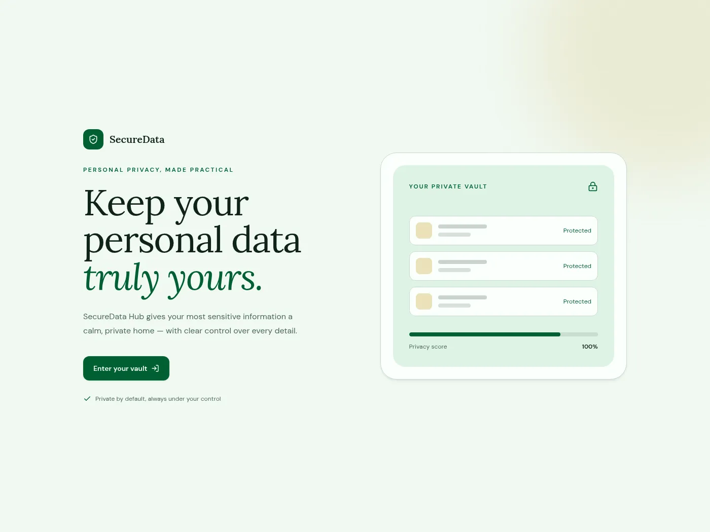 SecureData Hub