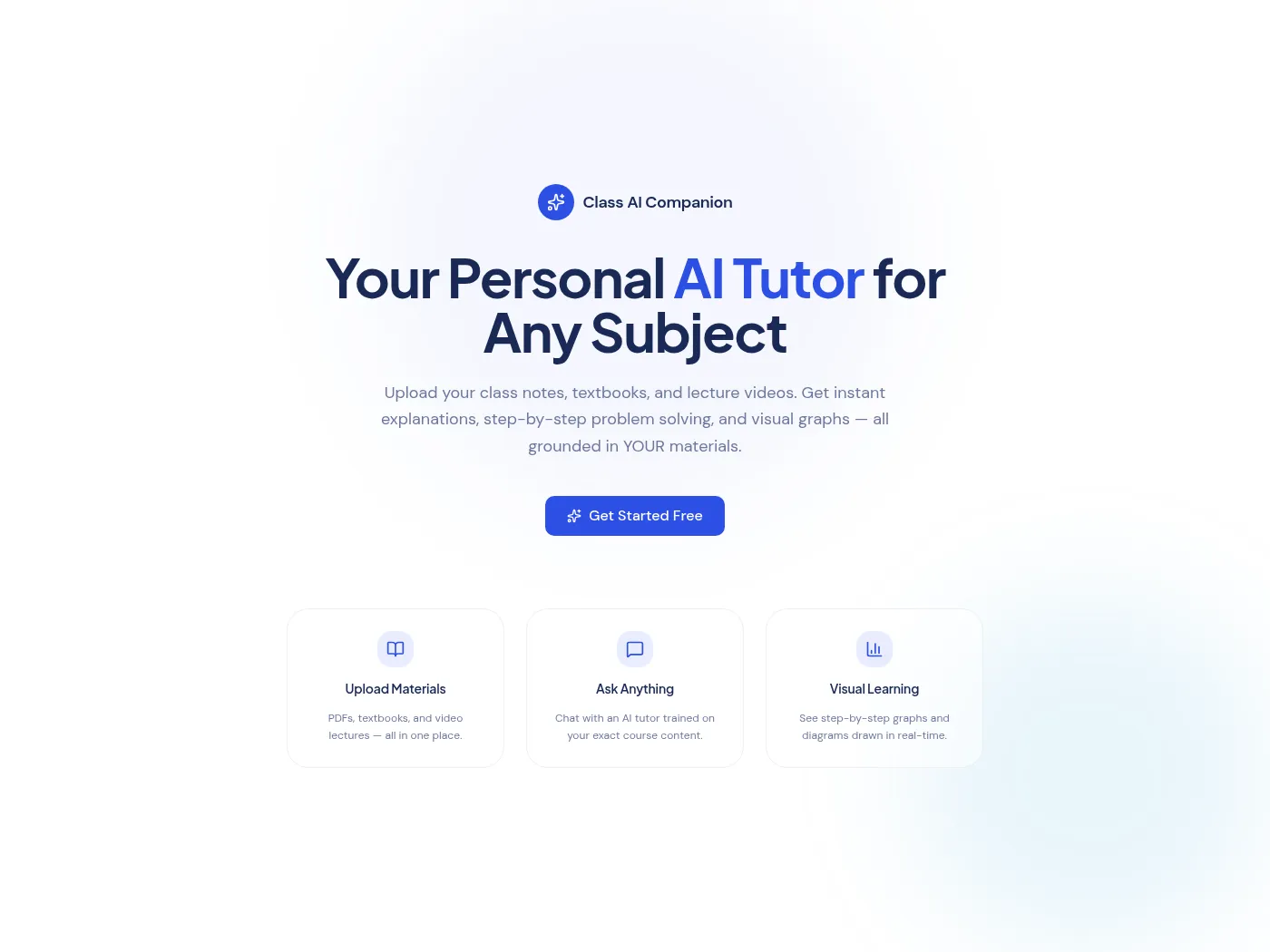 Class AI Companion