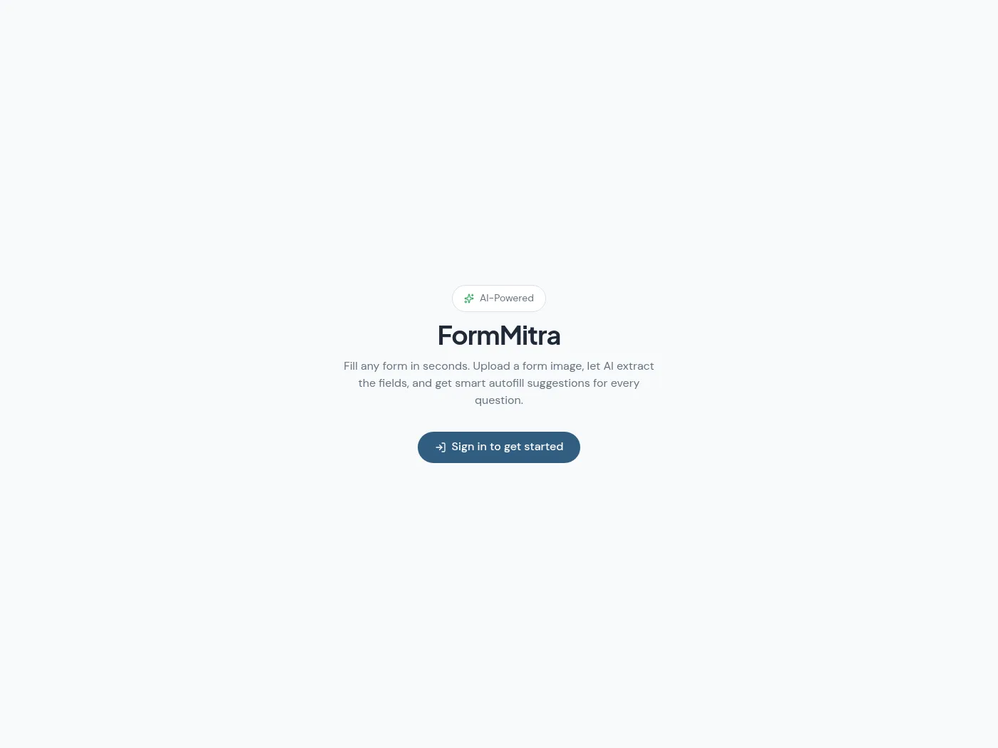 FormMitra AI Assistant