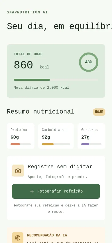 SnapNutrition AI