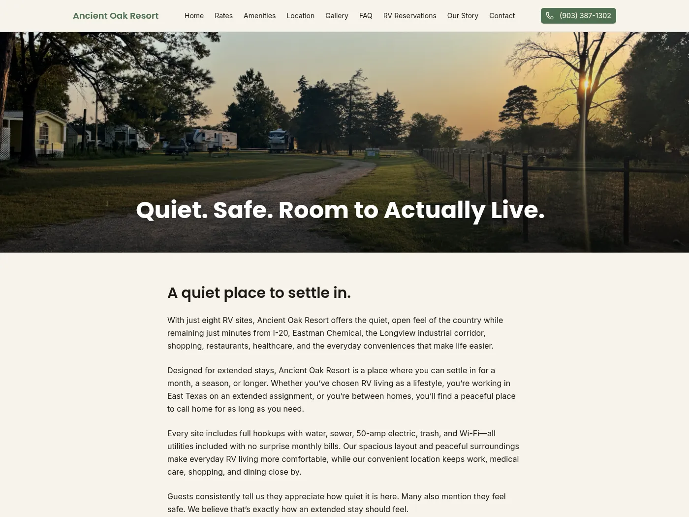 Ancient Oak Resort