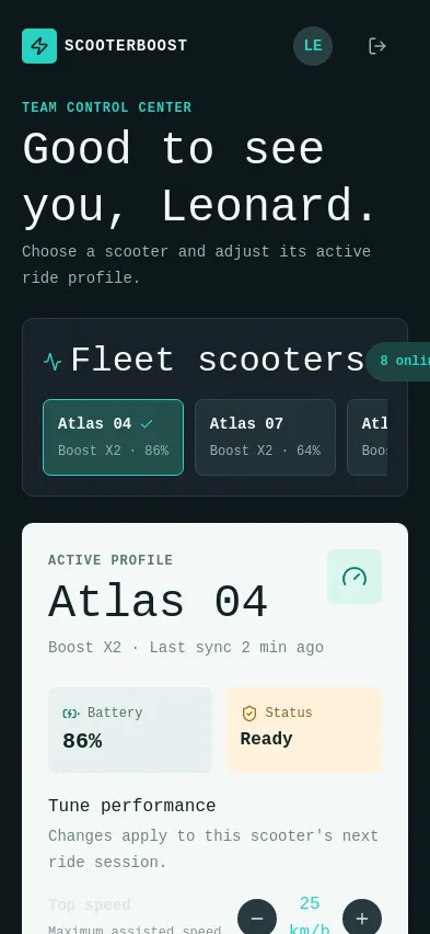 ScooterBoost Mobile