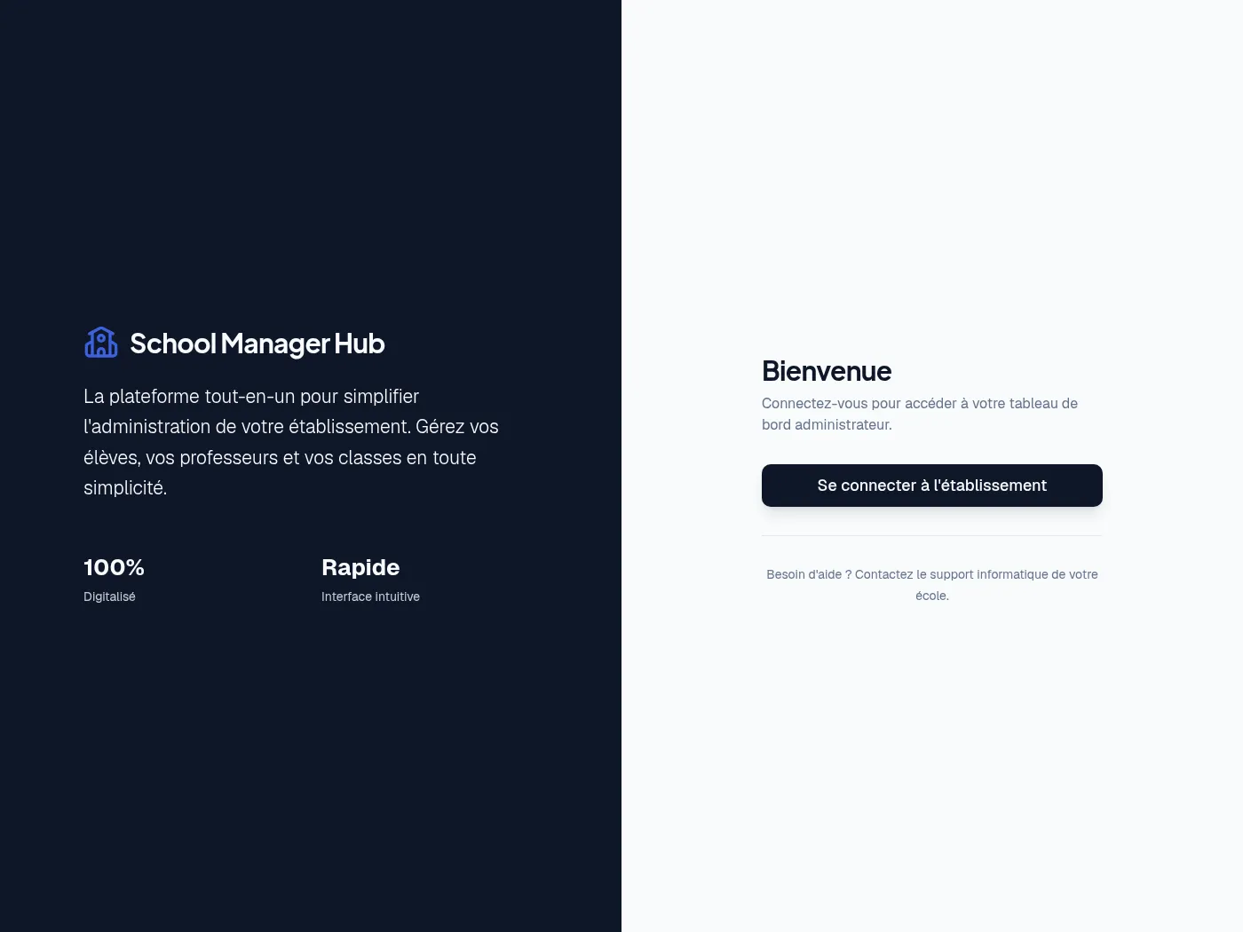 School Manager Hub