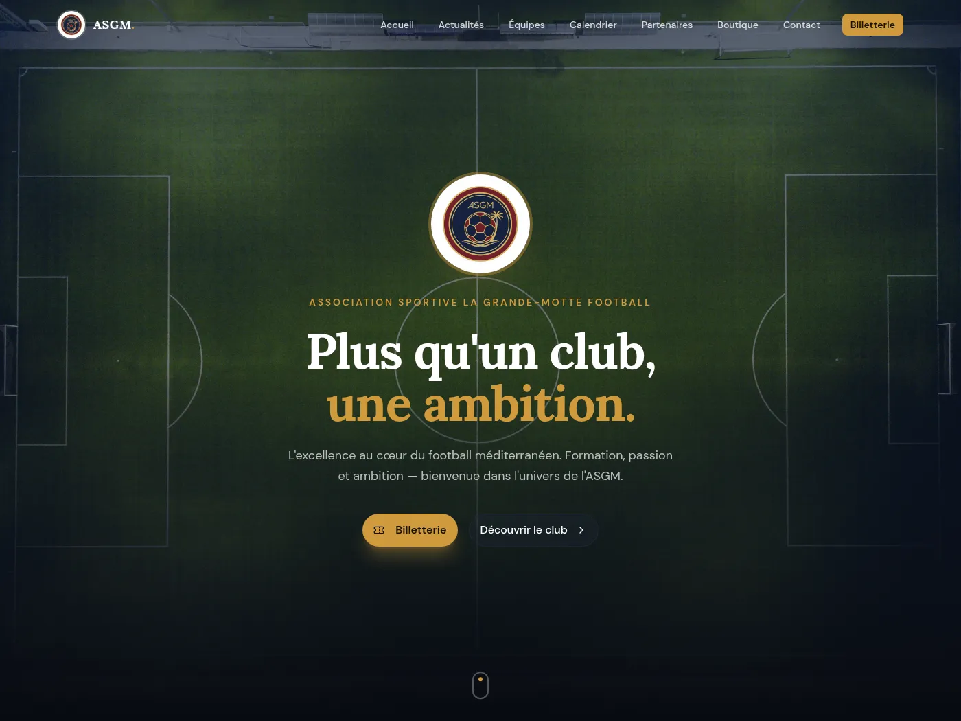 Grande-Motte FC Web Presence