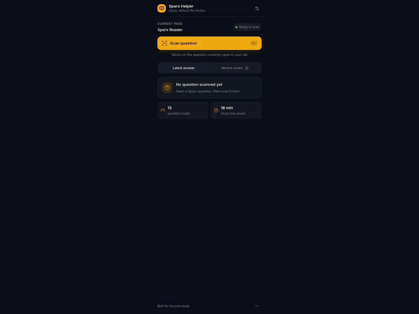 Sparx Study AI Helper