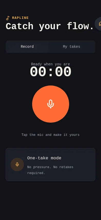 Rap Recorder App