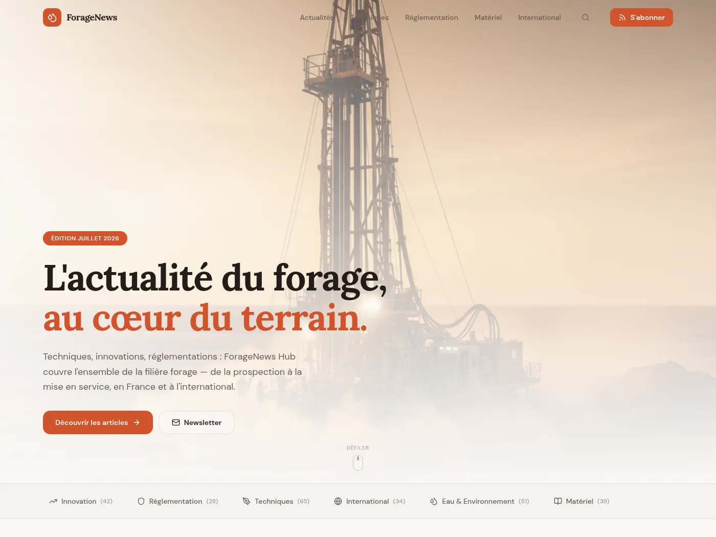 ForageNews Hub