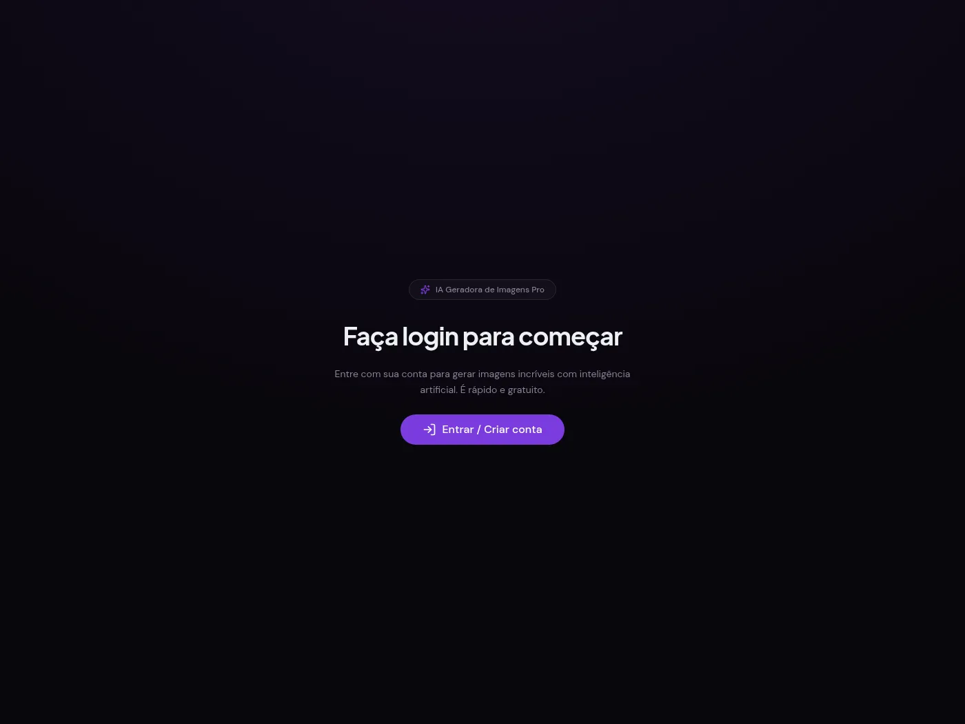IA Geradora de Imagens Pro