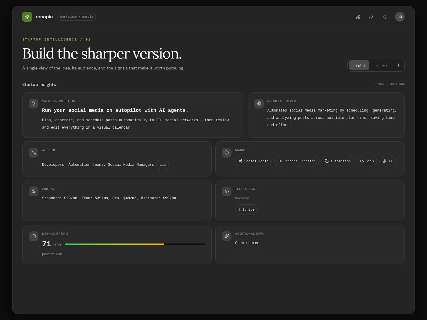 Recopie App Pro